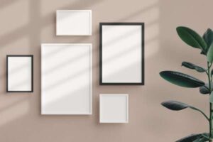 How To Arrange Picture Frames On A Bookshelf